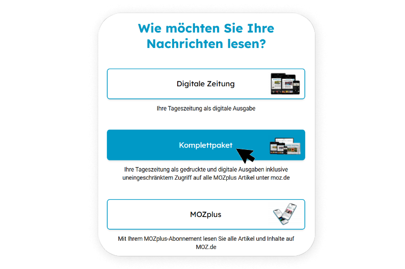 Jetzt Account aktivieren